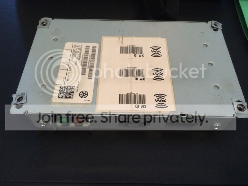 F/S: Premium 7 Radio AND XM Satellite Receiver Module | TDIClub Forums