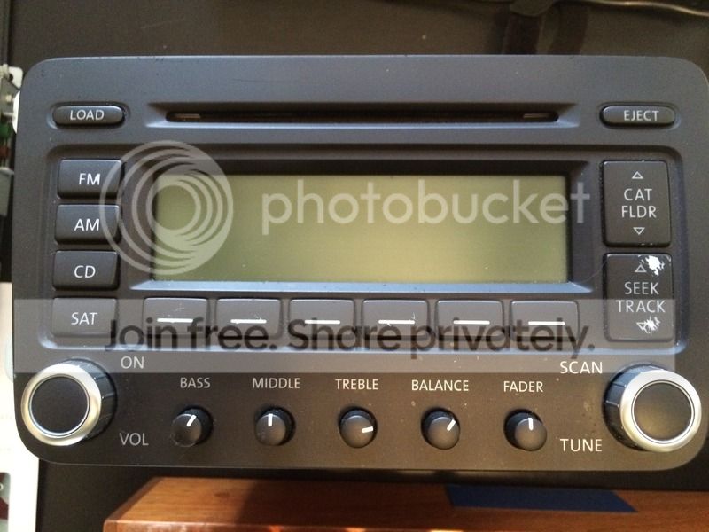 F/S: Premium 7 Radio AND XM Satellite Receiver Module | TDIClub Forums