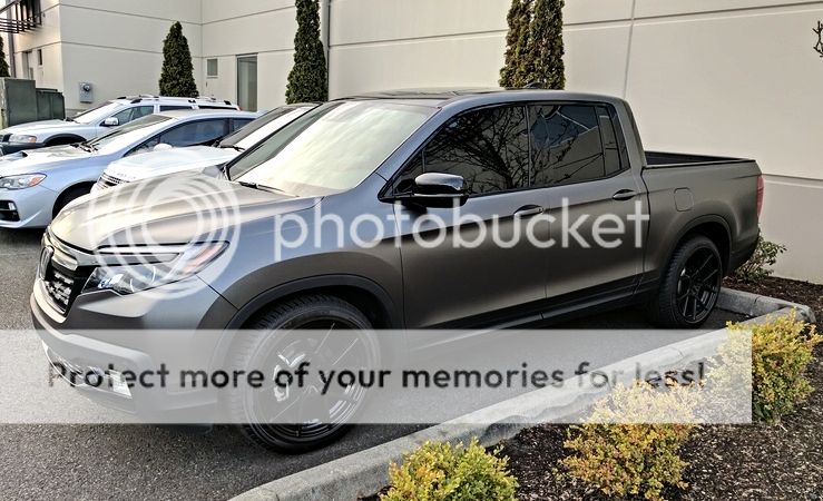 3M Satin Dark Grey Wrapped G2 | Honda Ridgeline Owners Club Forums