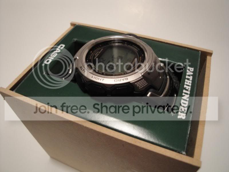SOLD* Mint Pathfinder PAW-500T Titanium Casio | WatchUSeek Watch Forums