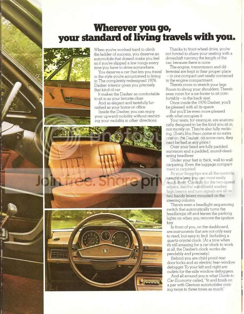 Archive - VW Dasher Twin-Spin, 1976 & 1979 | VW Vortex - Volkswagen Forum