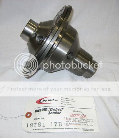 8" & 9" Ford LSD & Detroit lockers