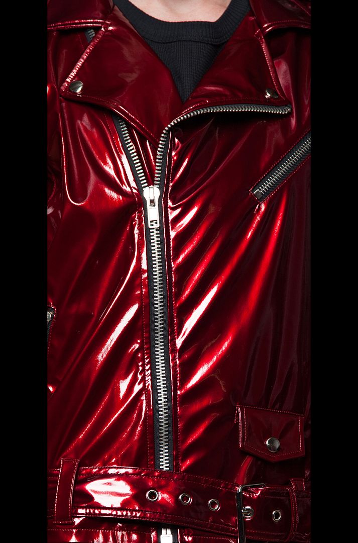 LIP SERVICE MOTO VINYL PVC motorcycle BIKER PUNK GOTHIC FETISH EMO ...