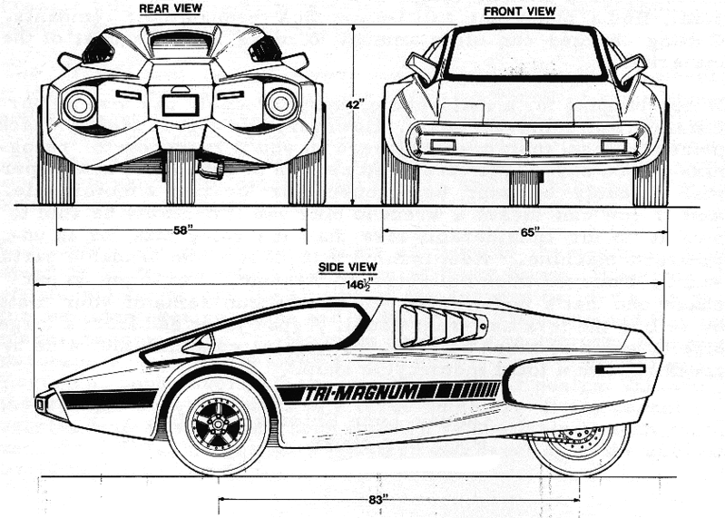 Tri-Magnum Three Wheeler Design - Page 1 - Kit Cars - PistonHeads UK
