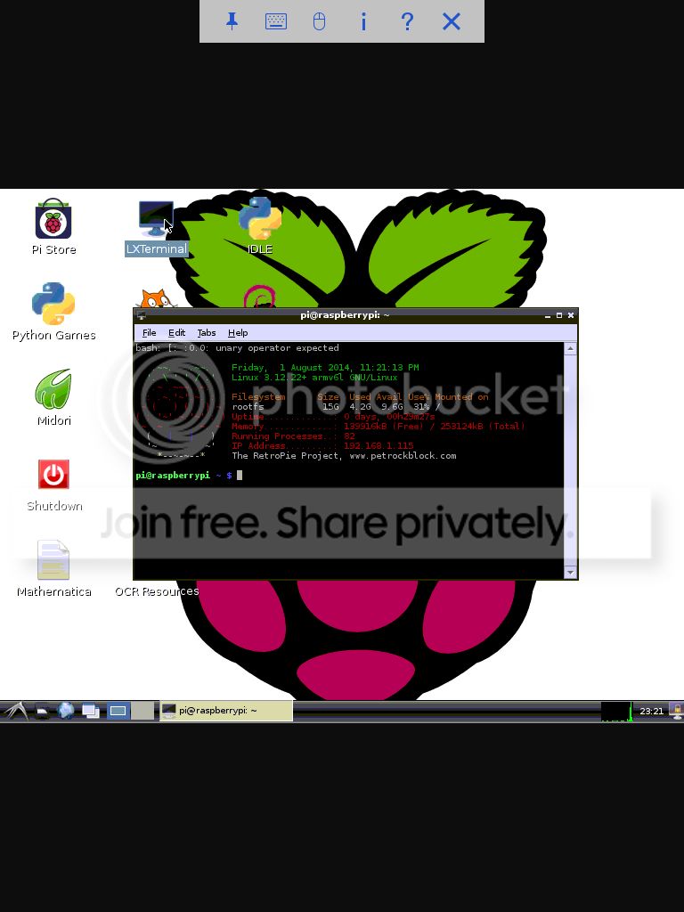 RetroPie information in Terminal - Raspberry Pi Forums